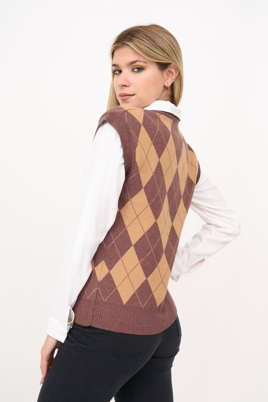 Art. #1902: Chaleco Rombo – Anelen