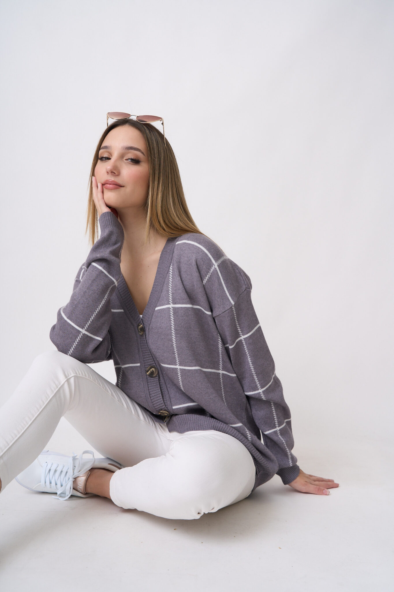 Art. #1801: Saco Cuadrado Grande Jacquard (Doble Hilado) – Anelen