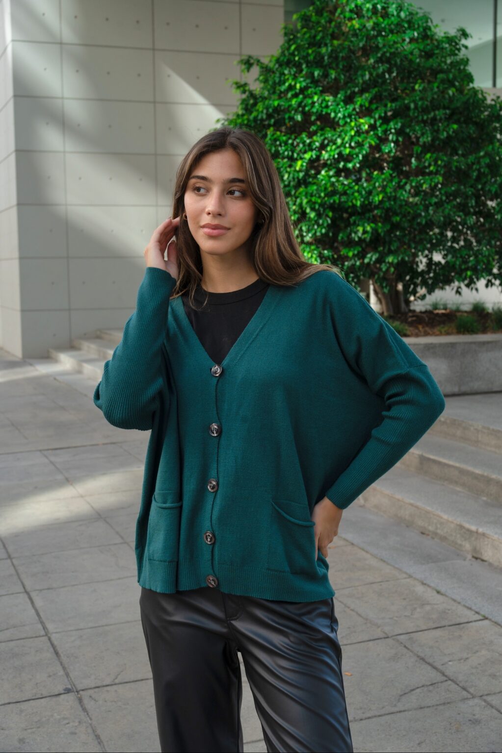 Art. #1803: Cardigan Barcelona Manga Morley – Anelen